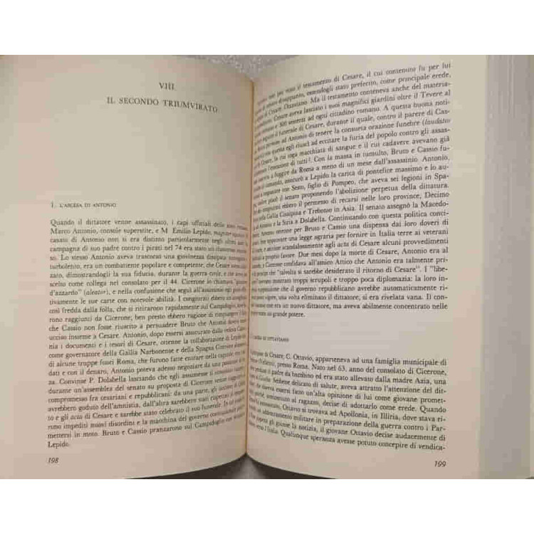 Cartea STORIA DEL MONDO ROMANO VOL.1-2 scrisa de HOWARD H. SCULLARD ...