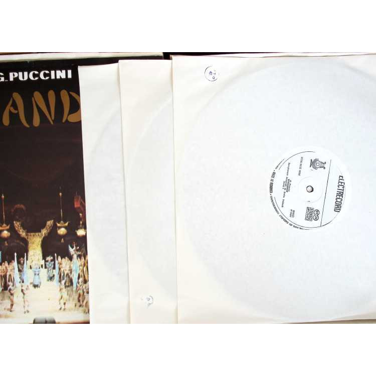 Vinilul TURANDOT. SETBOX 3 DISCURI VINIL - G. PUCCINI - Anticariat Ursu ...